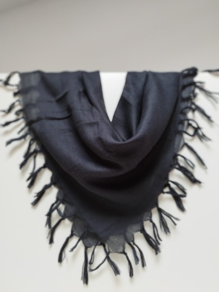 Zif Hayati - Foulard Hammam - Noir - KANZY